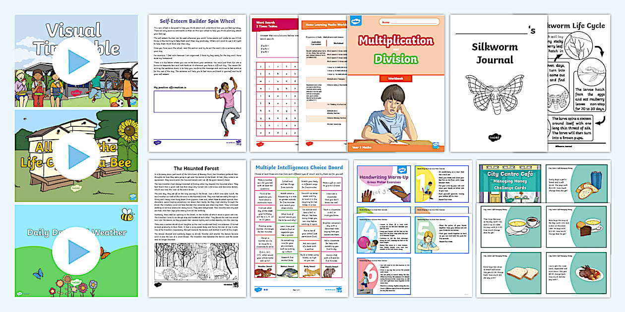 Year 3 Term 4 Week 3 Remote Home Learning Pack - Twinkl
