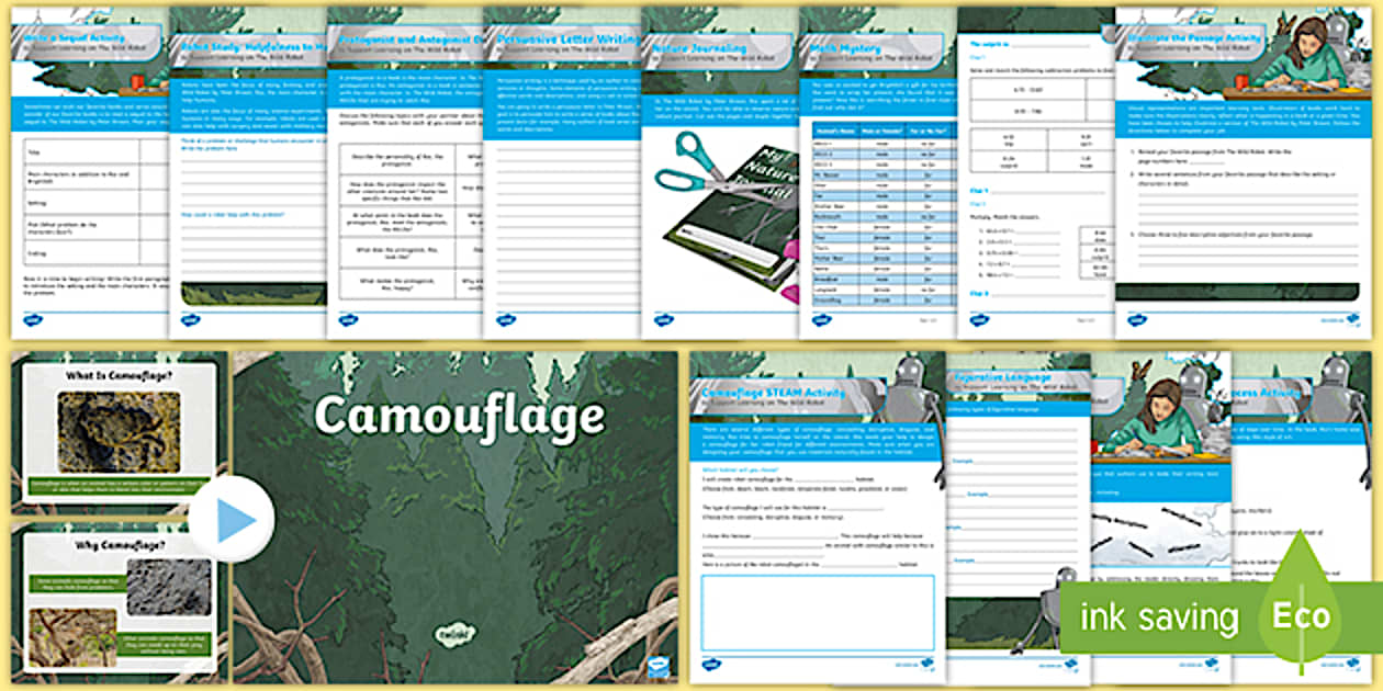 Teaching Pack to Support Learning on The Wild Robot - Twinkl