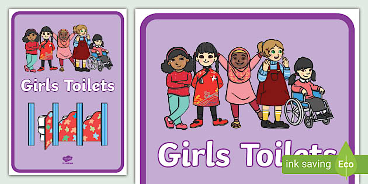 👉 Girls Toilets Signs | Primary Resources (teacher made)