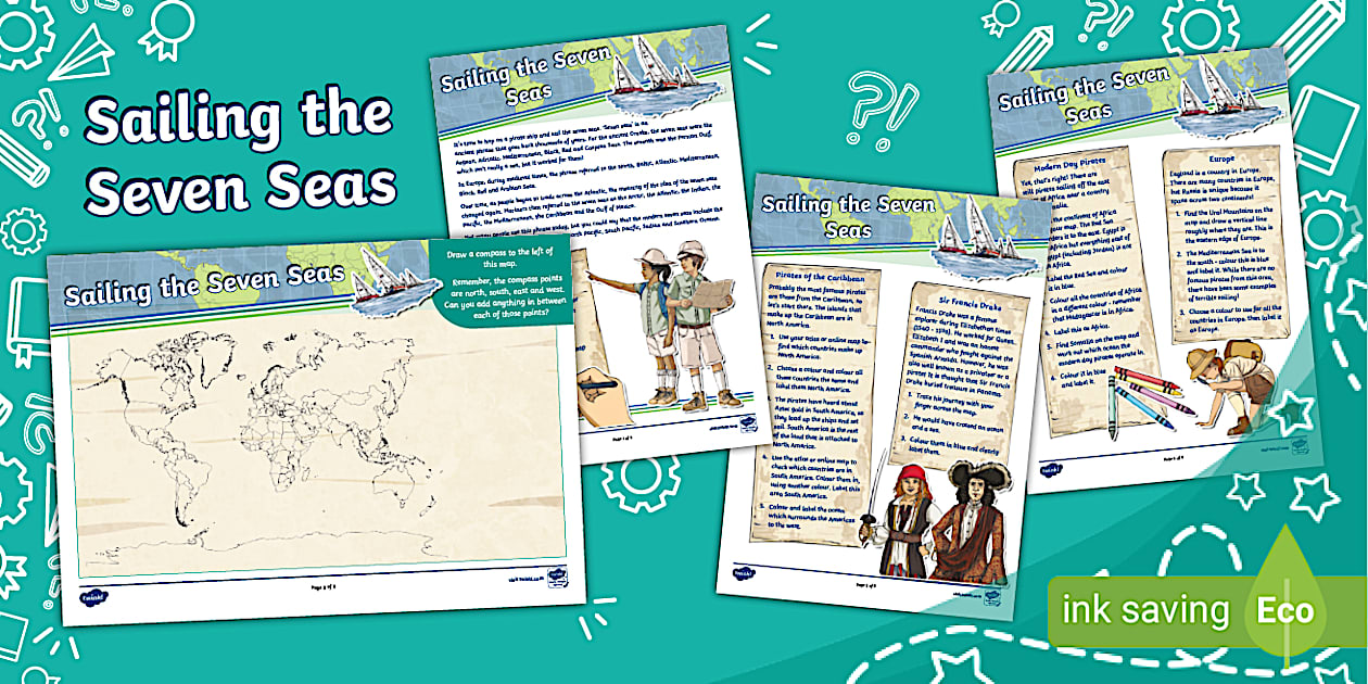 Sailing the Seven Seas (Teacher-Made) - Twinkl