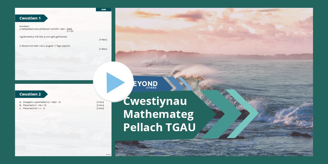 Cwestiynau Mathemateg TGAU (Teacher-Made) - Twinkl