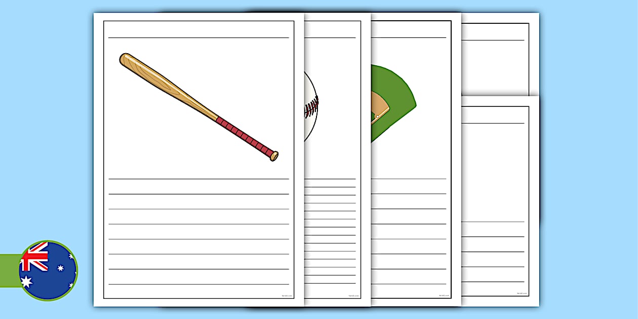 Baseball Word Template Pack | Twinkl Move | PE | Australia