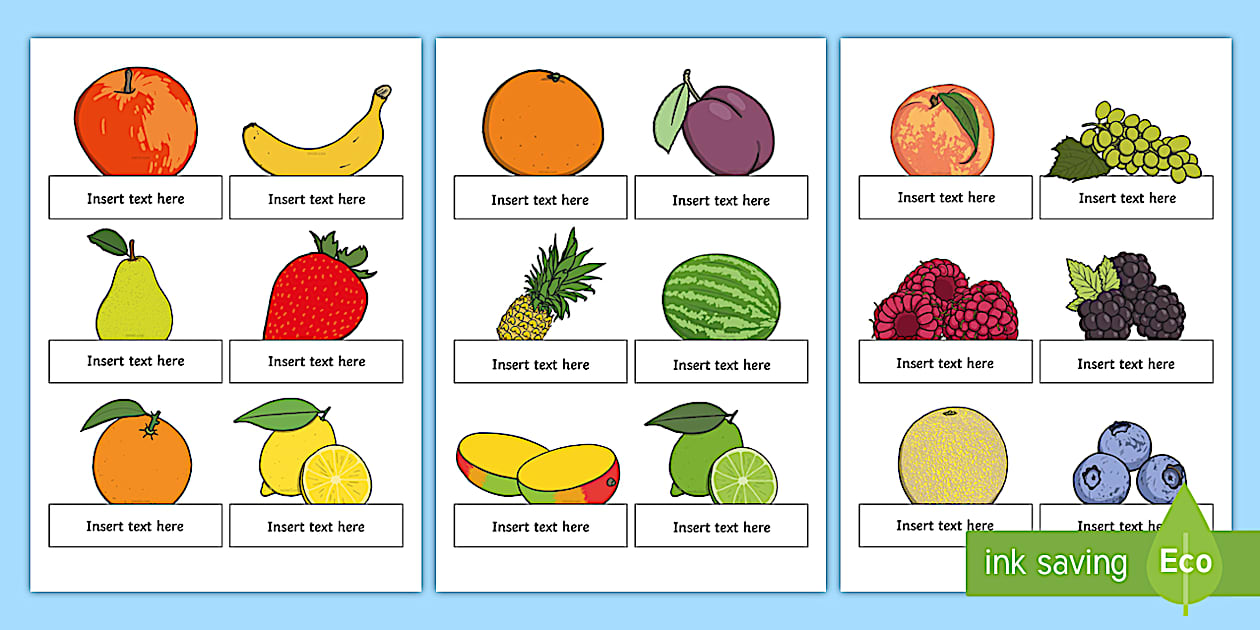 Fruit Salad Editable Self-Registration (teacher made)