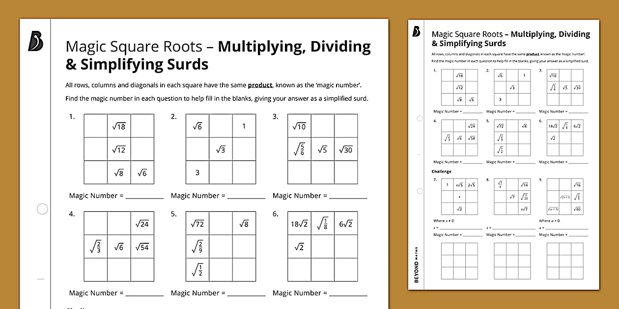 👉 Magic Square (Hecho por educadores) - Twinkl