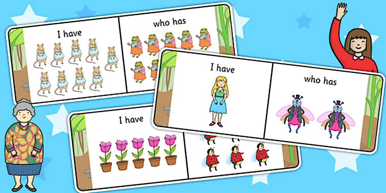 I Have Who Has Counting Activity (teacher made) - Twinkl