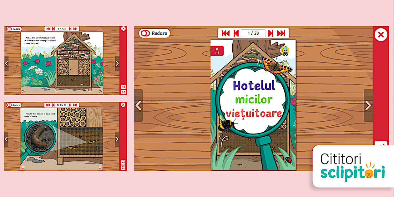 FREE! - Povești despre insecte pentru copii | Cititori sclipitori