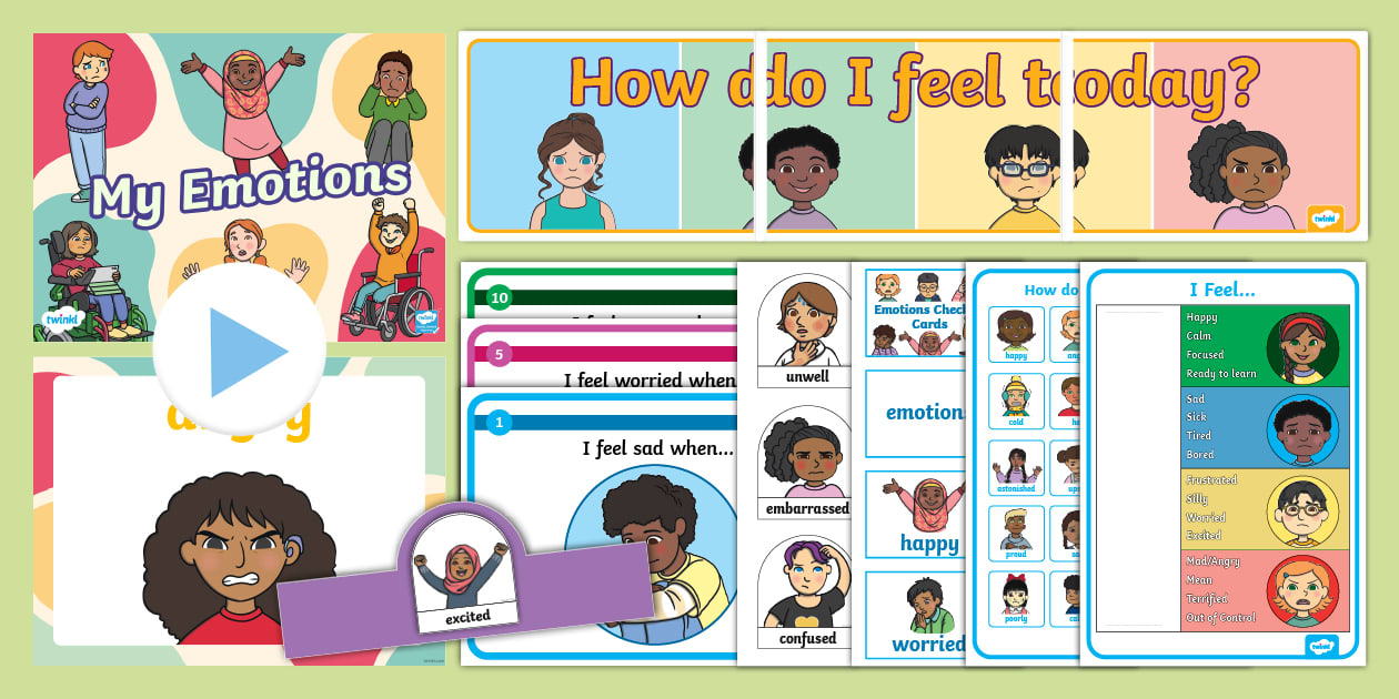 Emotions Check-in Resource Pack (teacher made) - Twinkl
