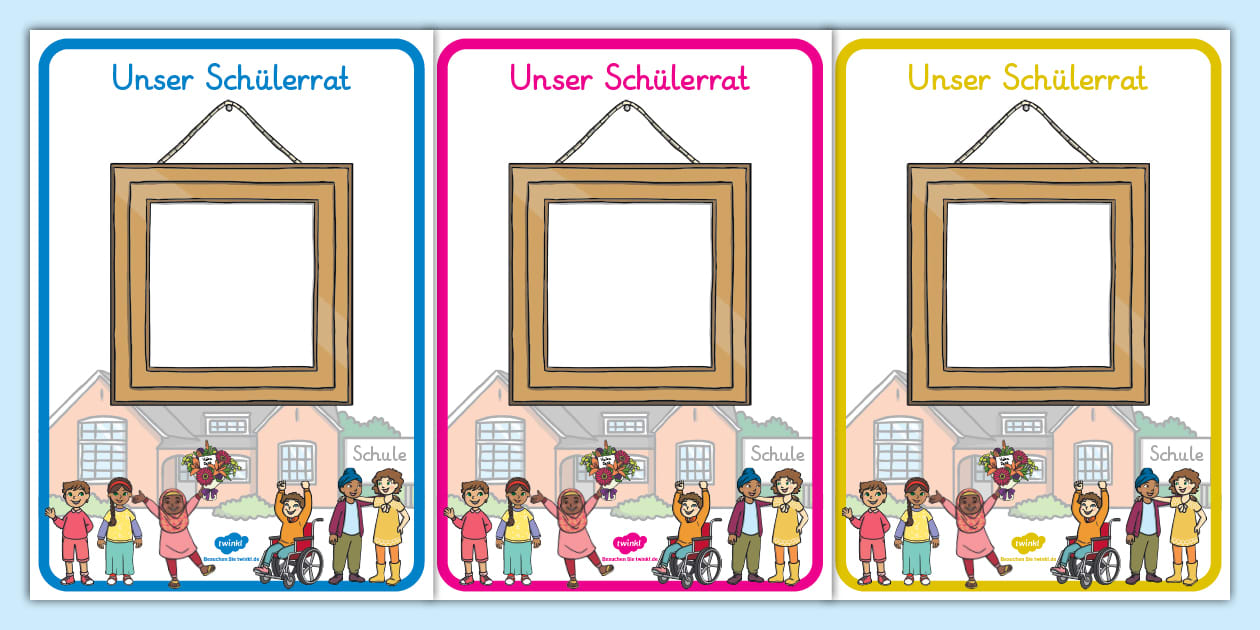 Unser Schulrat - Poster (Teacher-Made) - Twinkl