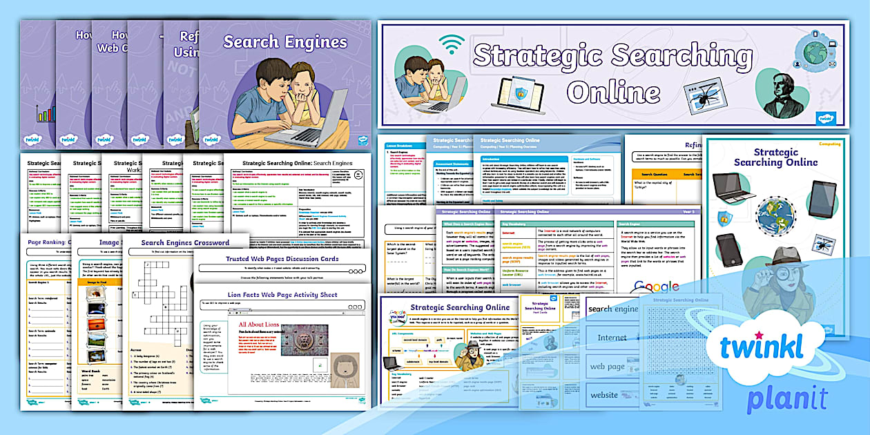 Y5 Computing Search Engines Scheme of Work Unit Pack