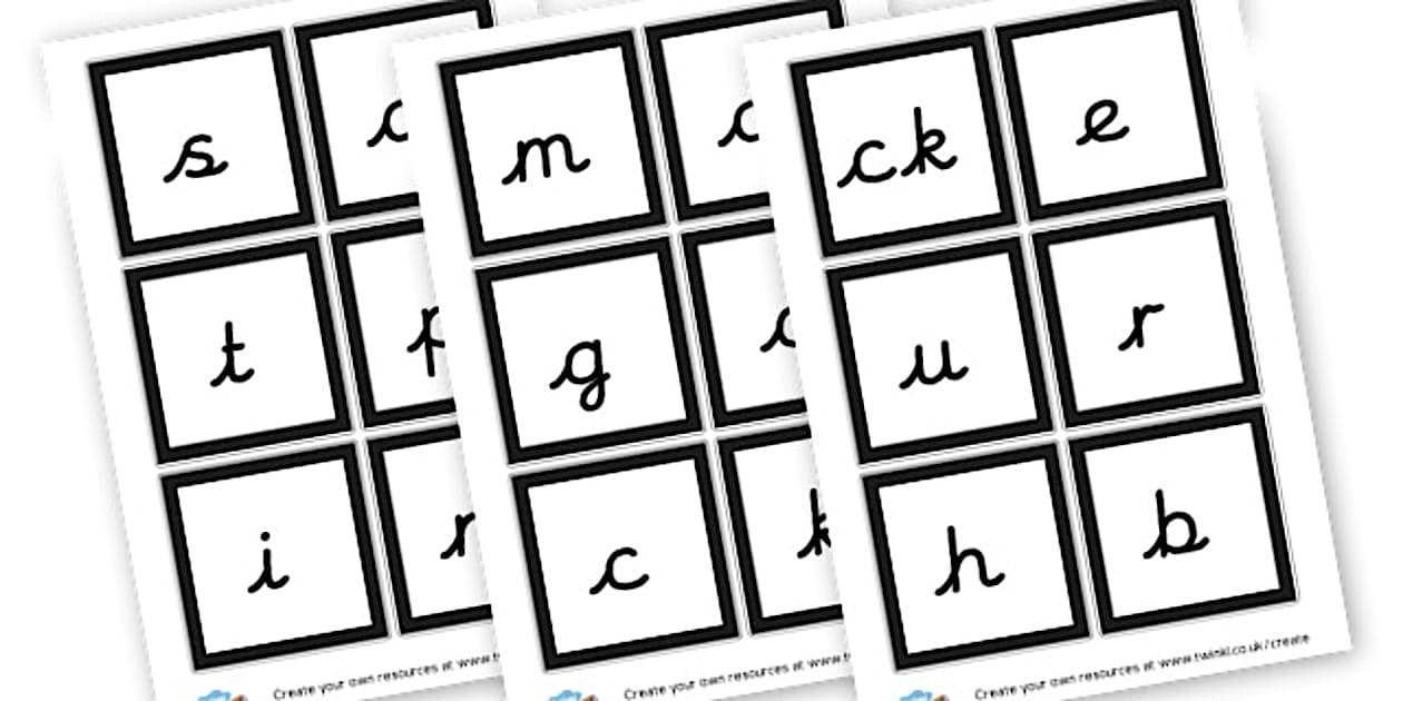 Phase 2 Sound Labels (teacher made) - Twinkl