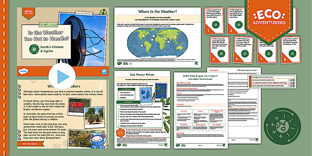 Eco Adventurers | Year 4 - Lesson 4: Extreme Hot Weather