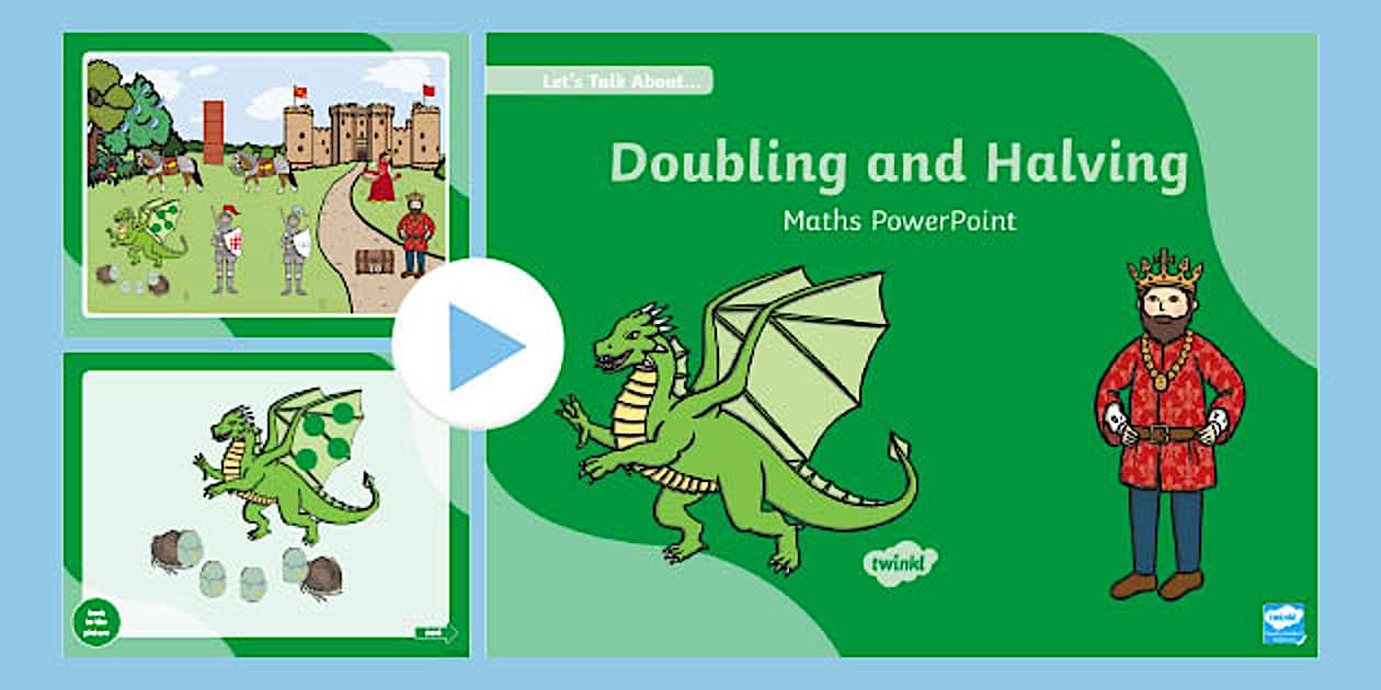 👉 Talk About Doubling and Halving Maths PowerPoint