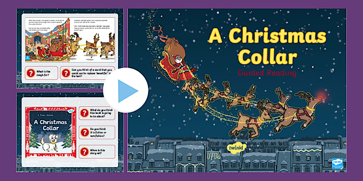 Christmas Guided Reading Activities Questions PowerPoint