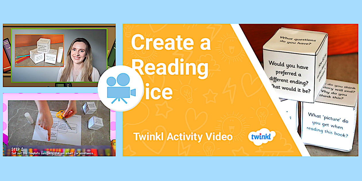 KS2 (Ages 9-11) Activity Video: Reading Dice - Twinkl
