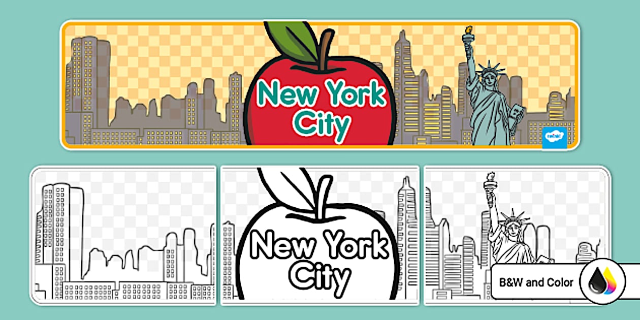 New York City Dramatic Play Banner (teacher made) - Twinkl