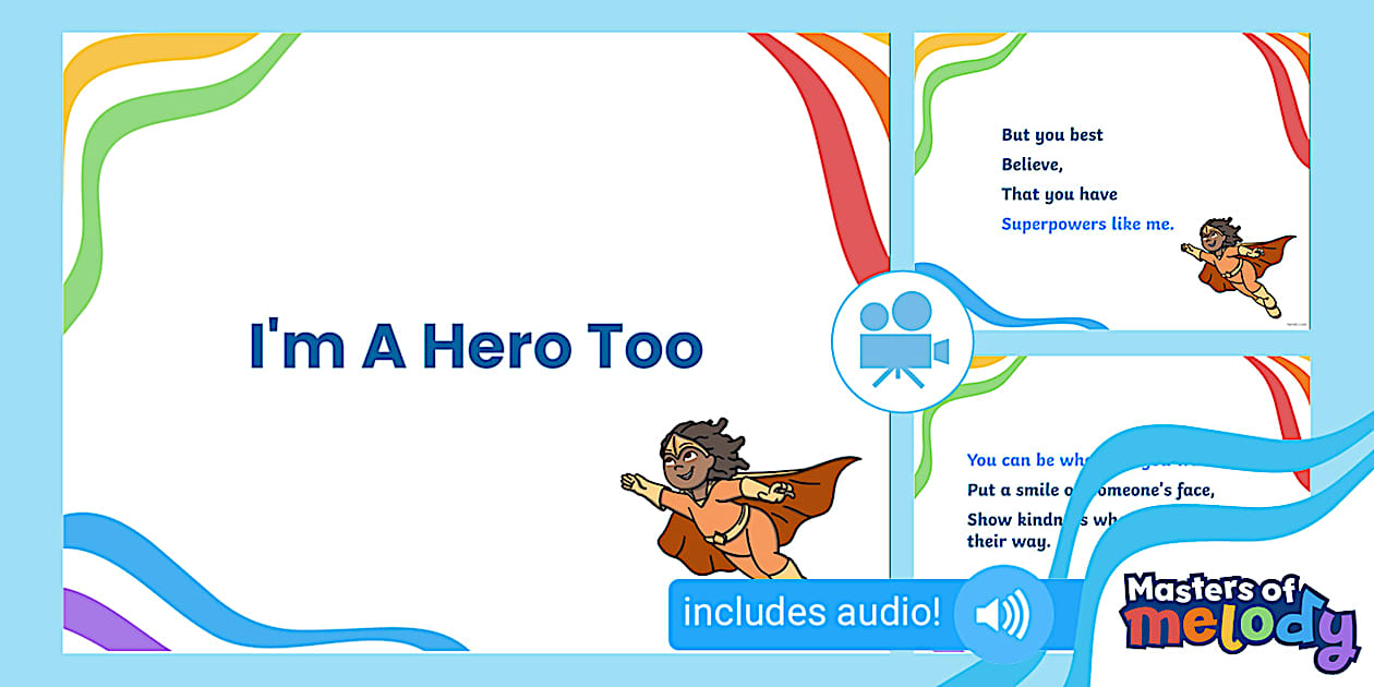 👉 I'm A Hero Too (teacher made) - Twinkl