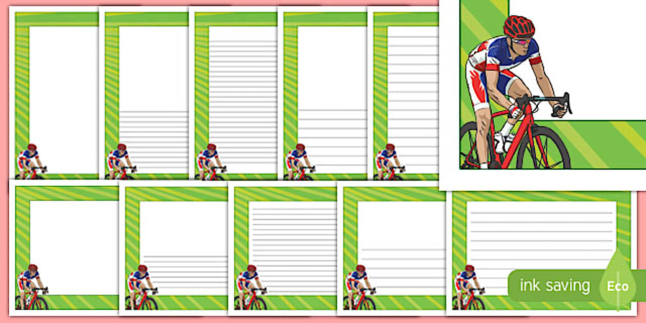 Editable Tour of Britain Page Border Pack (professor feito)