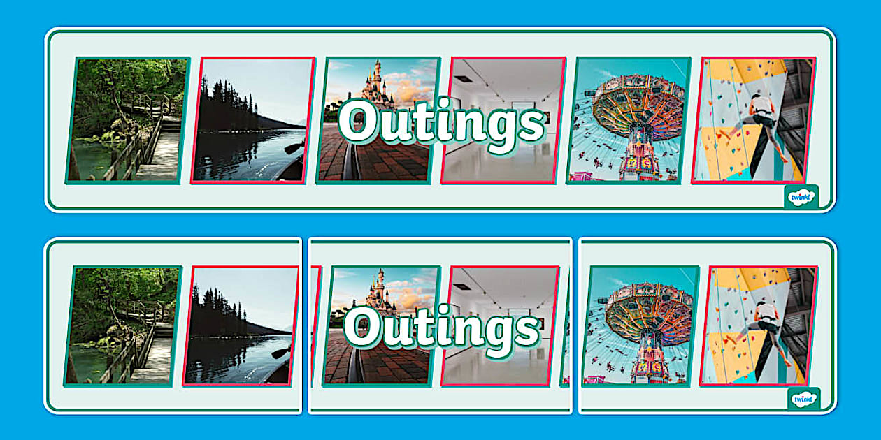 Outings Photo Display Banner (Teacher-Made) - Twinkl
