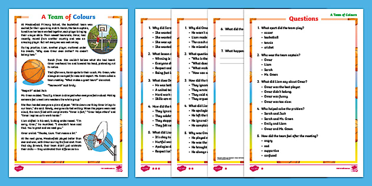Anti-Racism Differentiated Reading Comprehension Pack