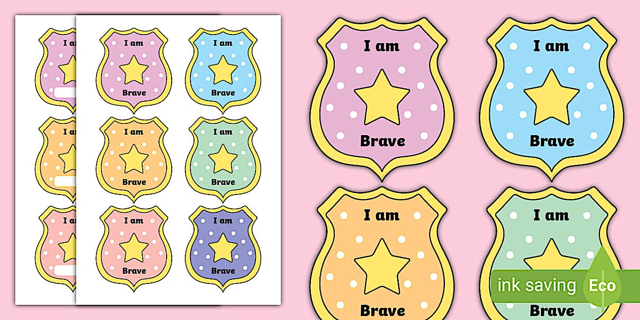 Fatima's First Day of School - Back to School Bravery Badges