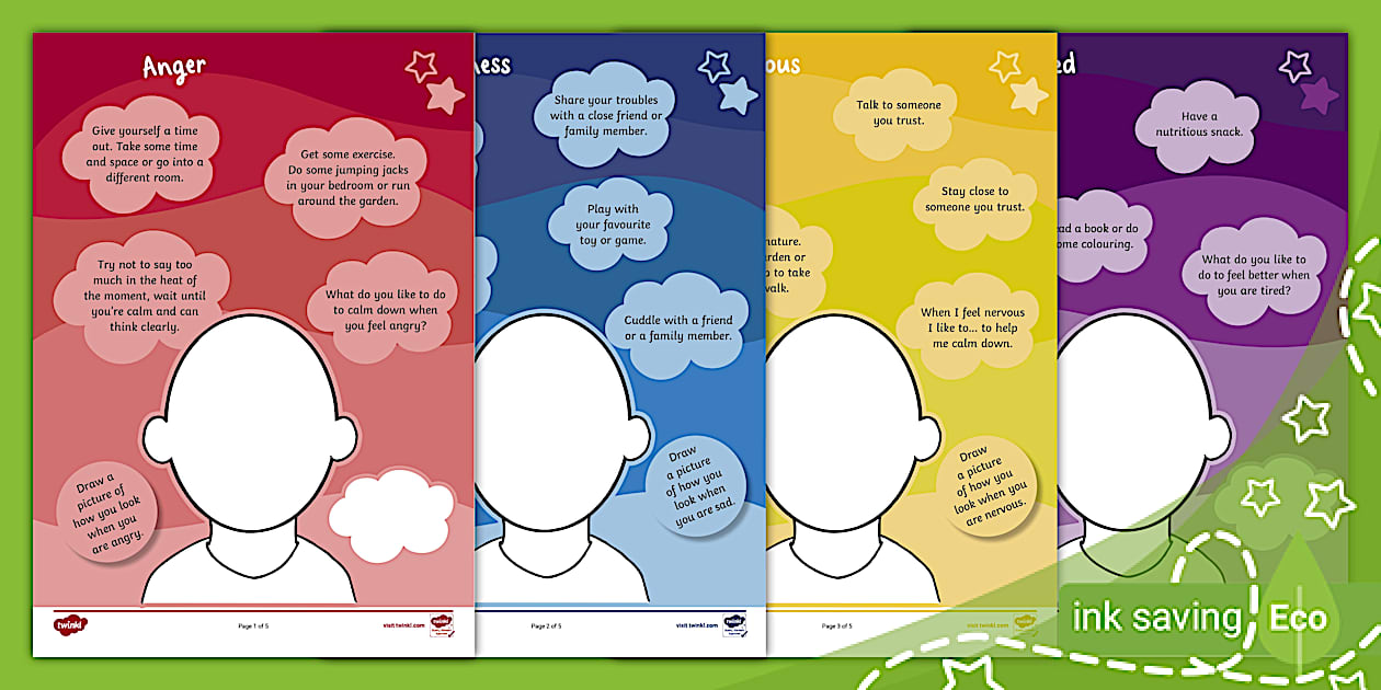 Managing My Emotions for Children (professor feito) - Twinkl