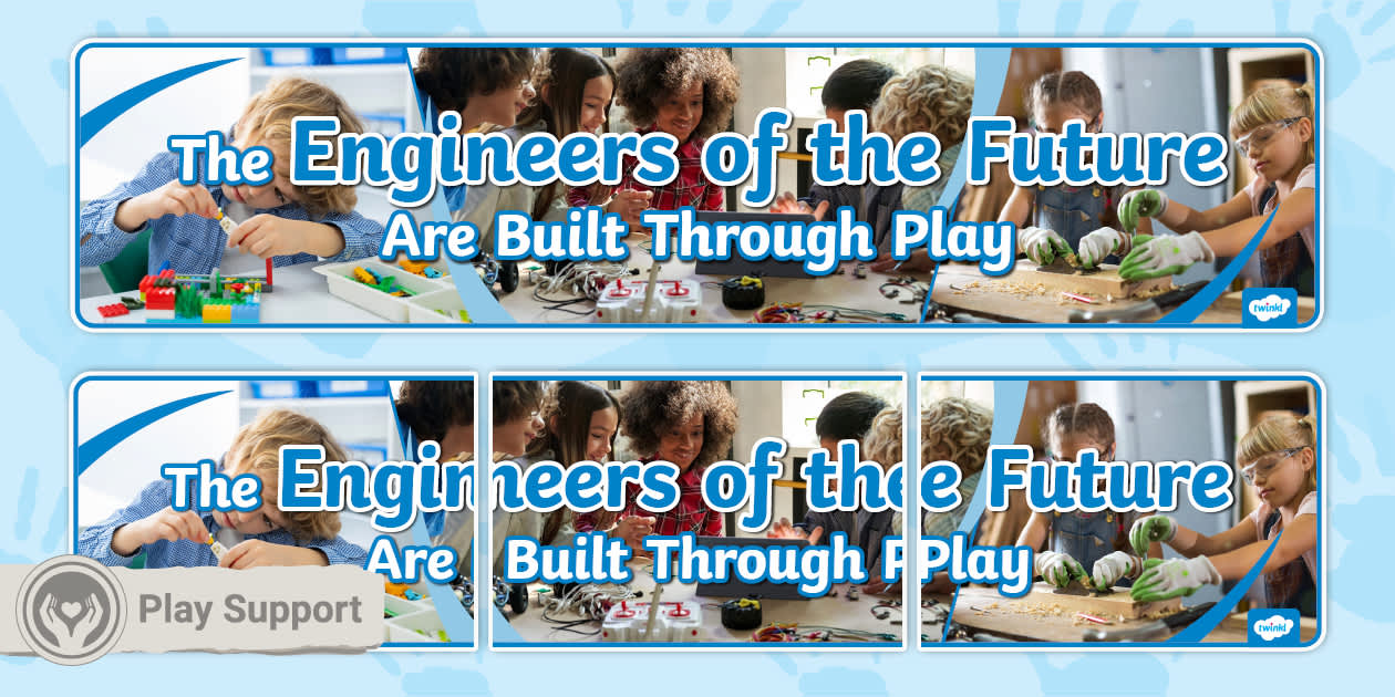 Engineers of the Future STEAM Display Banner (teacher made)