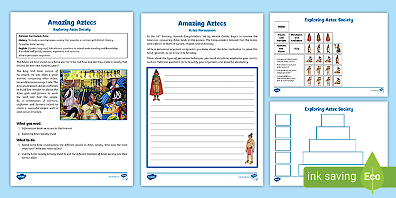 Explore Aztec Society - How did the Aztecs live daily life?