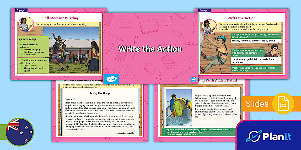 Phase 2 Writing: Small Moment Lesson 3: Write the Action