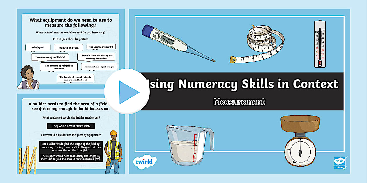 Measurements in Daily Life Examples and Challenges | Twinkl