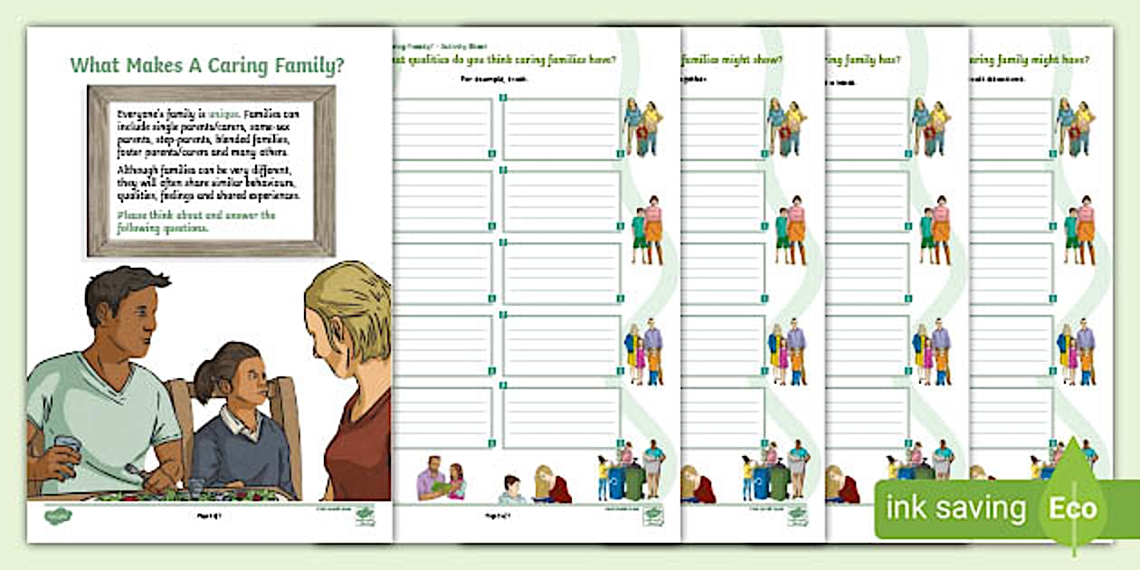 What Makes A Caring Family?