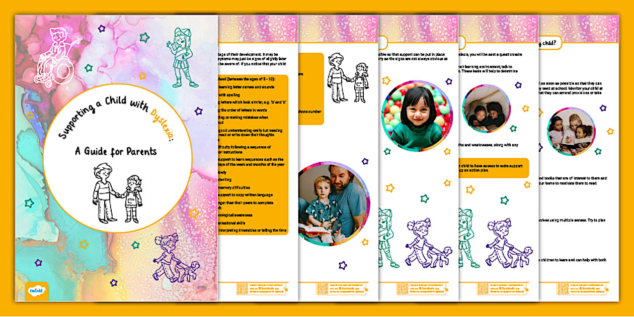 Parent Guide To Supporting A Child With Dyslexia - Twinkl