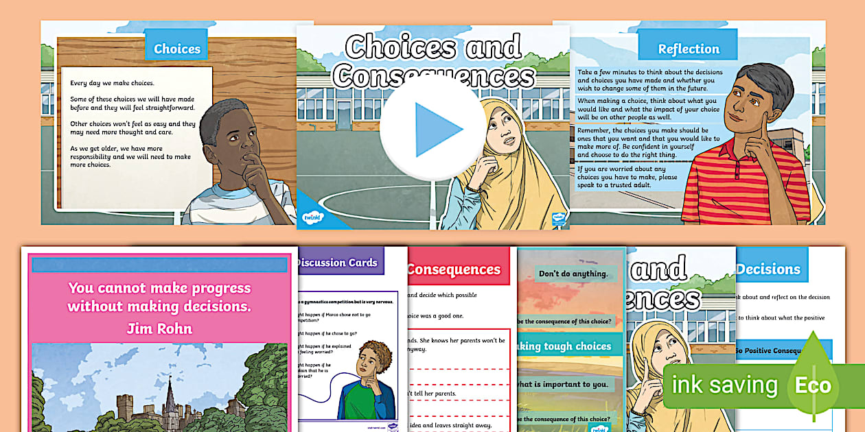 Consequences KS2 Resource Pack (Teacher-Made) - Twinkl
