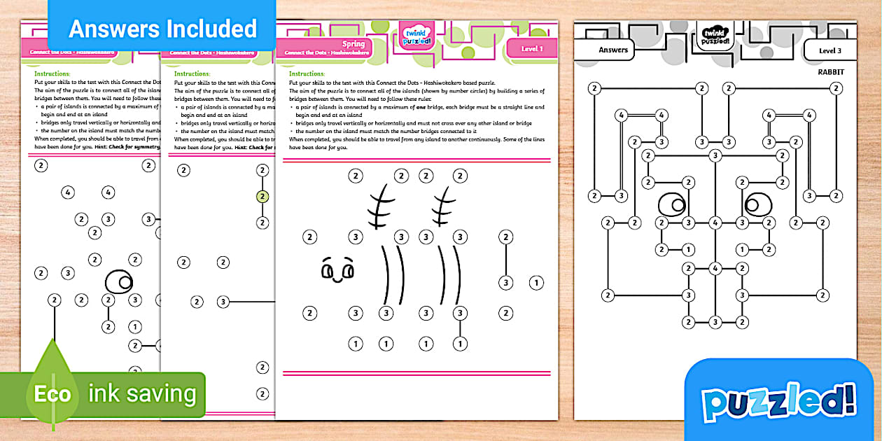 👉 Spring Connect the Dots - Hashiwokakero (teacher made)