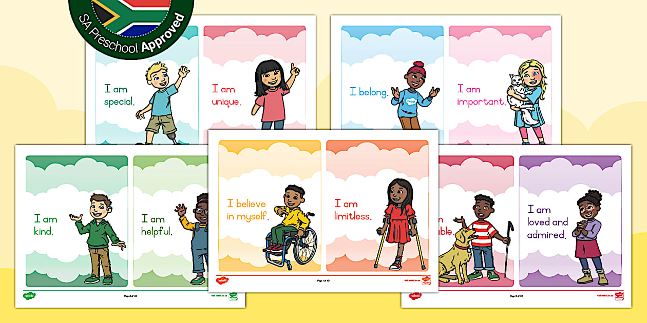 Preschool: Inclusivity- Affirmations (teacher made) - Twinkl