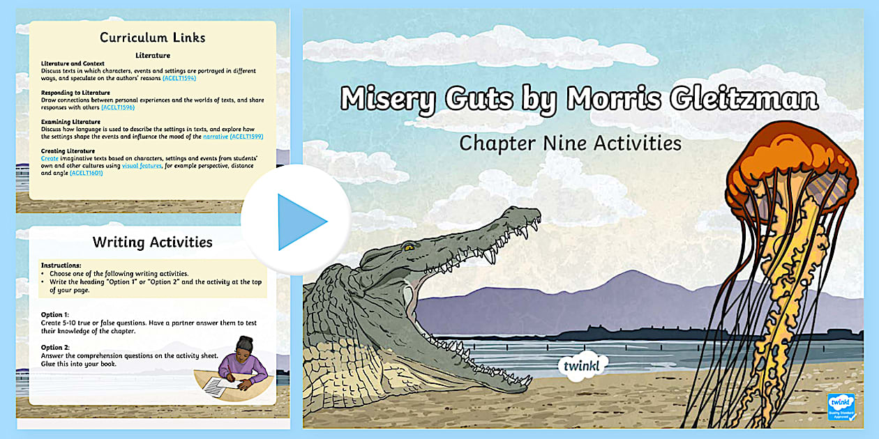 Chapter 9 Activities to Support Teaching on Misery Guts by Morris Gleitzman