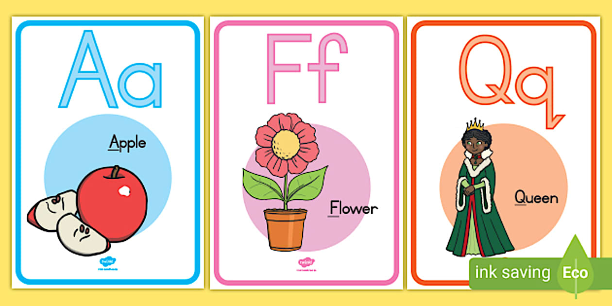 Alphabet Grade 1 Font Posters I Resource I Twinkl ZA
