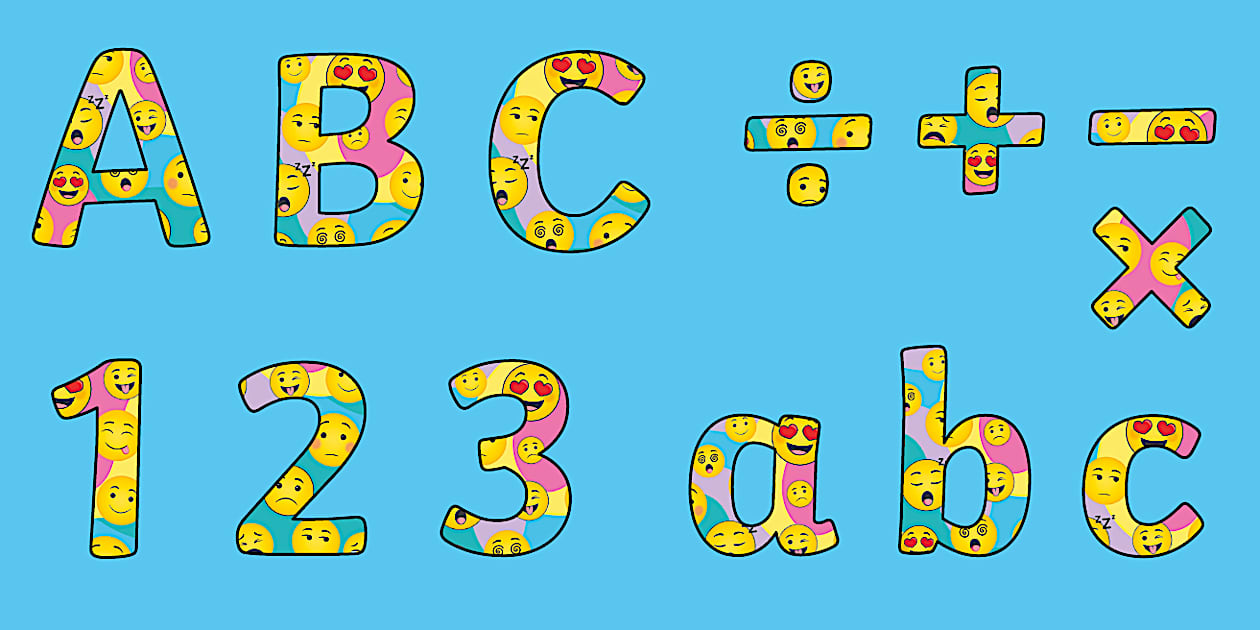 😊 Emoji Bulletin Board Printables for Displays | Twinkl USA