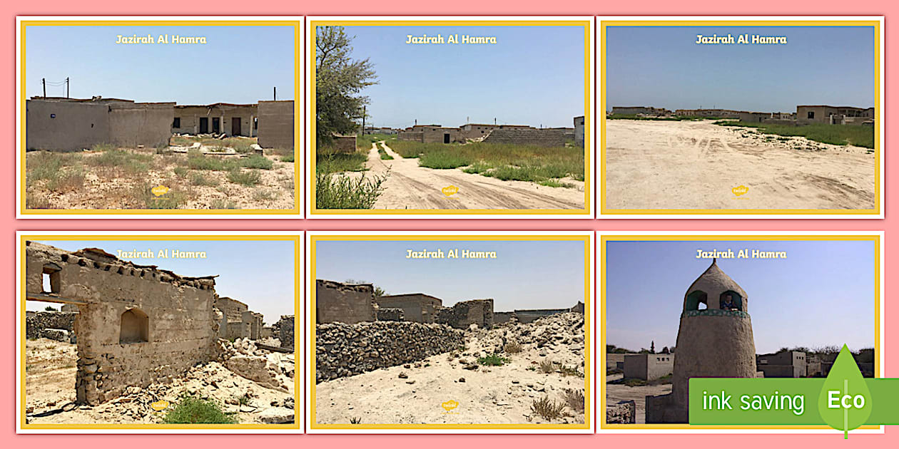 Lost Village of Jazirat Al Hamra Display Photos - Twinkl