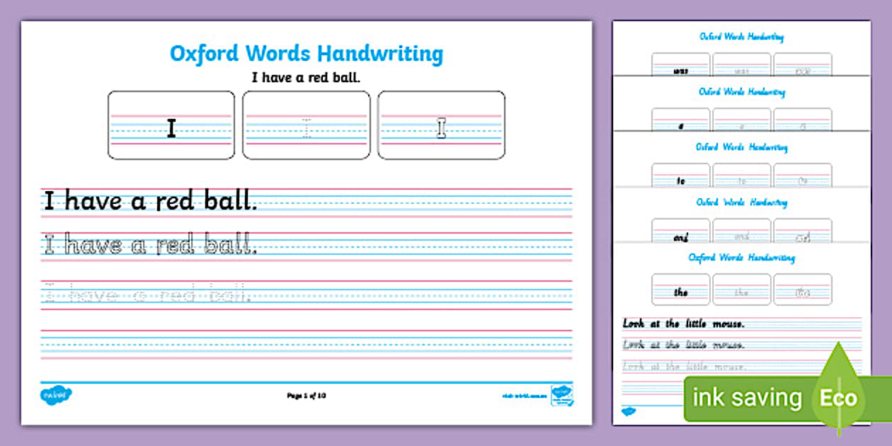 High Frequency Words 1-10 (teacher made) - Twinkl