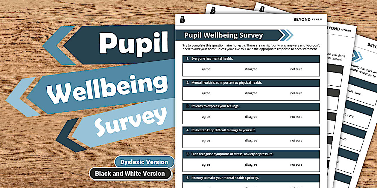 Pupil wellbeing Survey (teacher made) - Twinkl