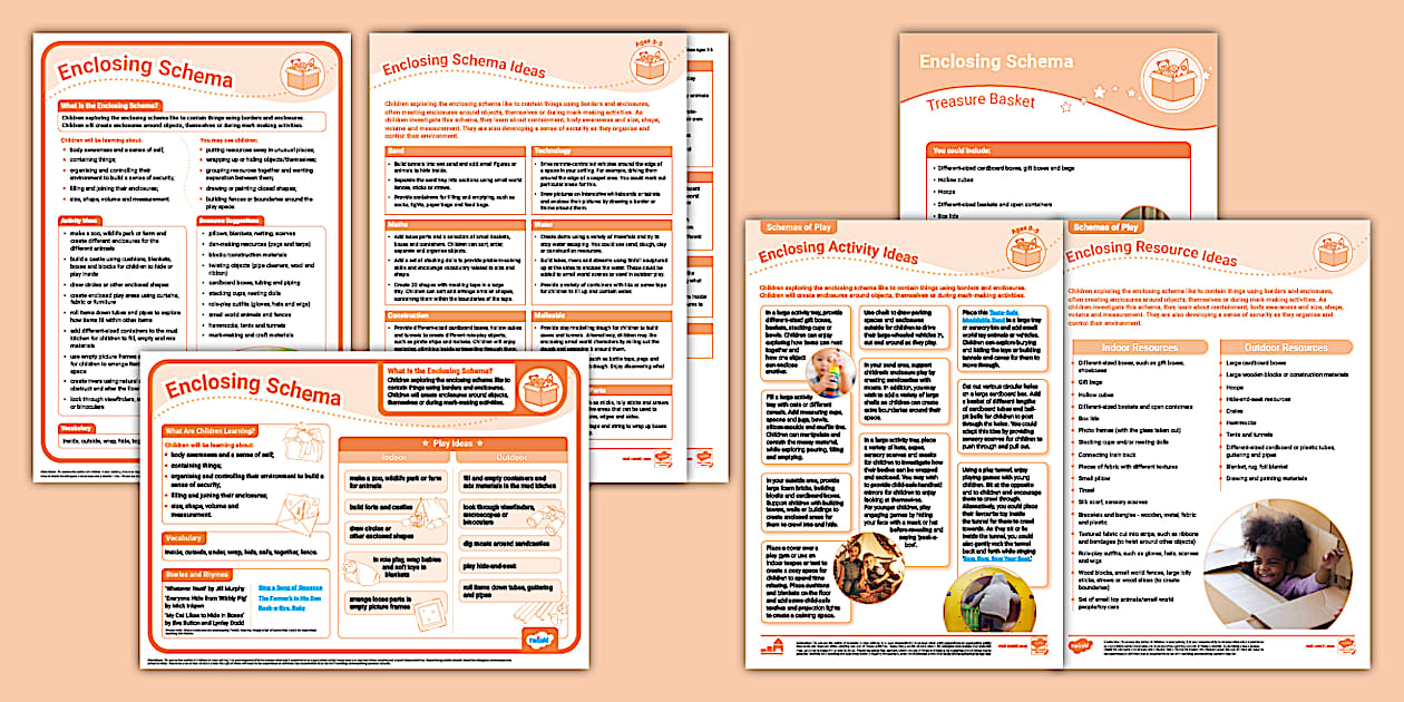 Enclosing Schema Resource Pack | Schemas of Play | Twinkl