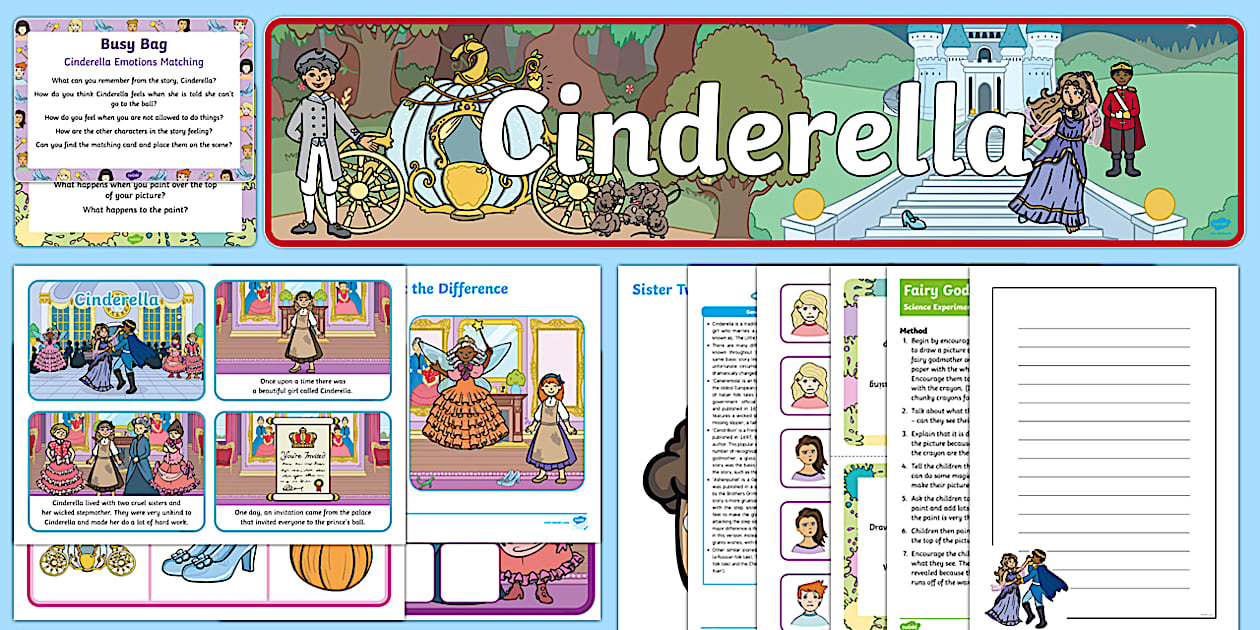 Childminder Cinderella EYFS Resource Pack