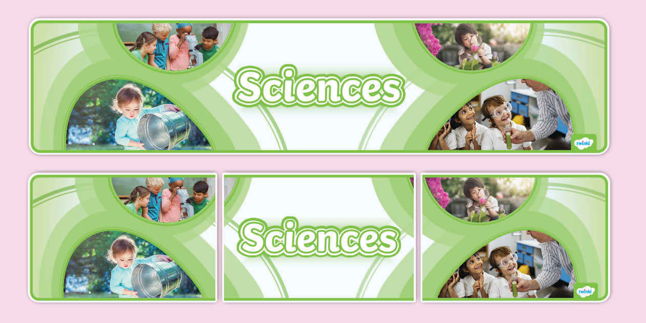 Cfe Areas Of Learning Sciences Display Banner Twinkl