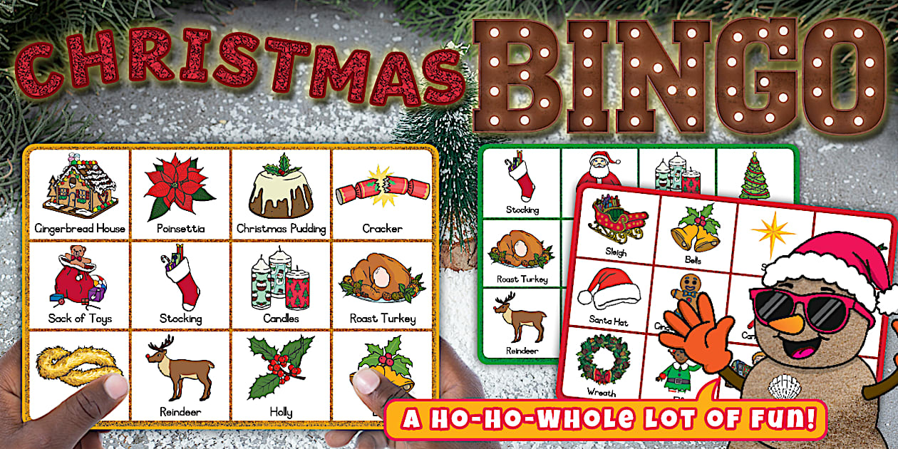 Foundation Phase Life Skills - Term 4 - Christmas - Bingo
