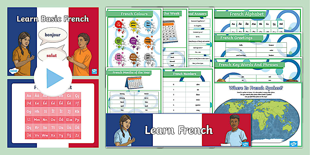 French Language Resource Pack (teacher made) - Twinkl