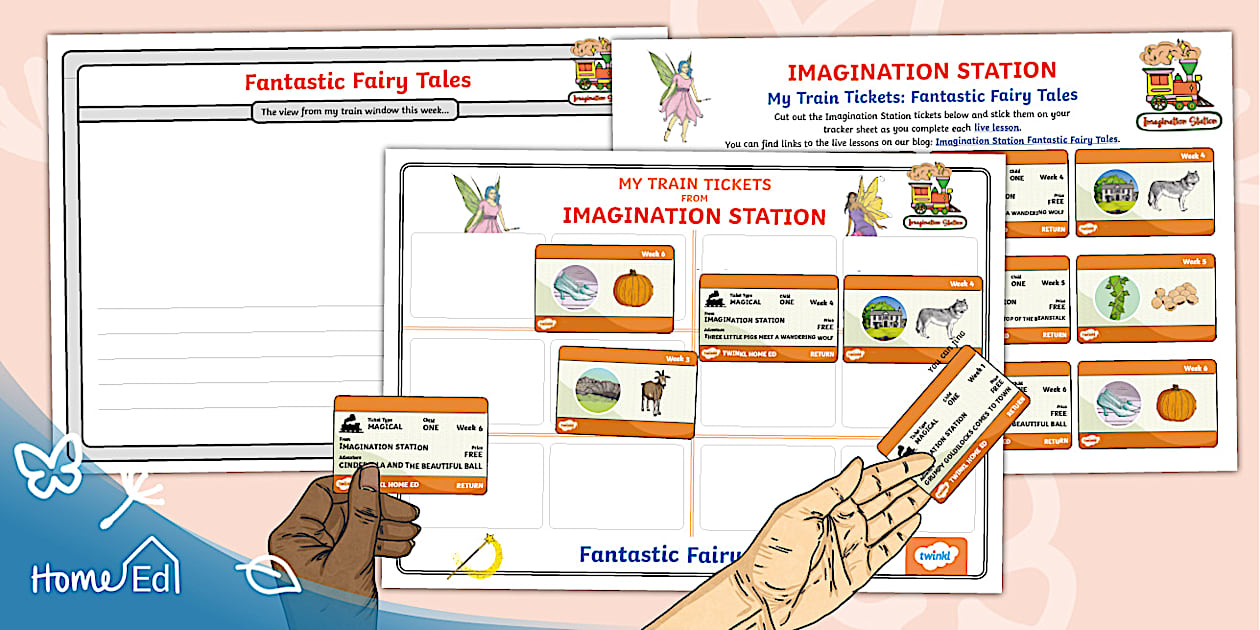 Imagination Station: Fantastic Fairy Tales (teacher made)