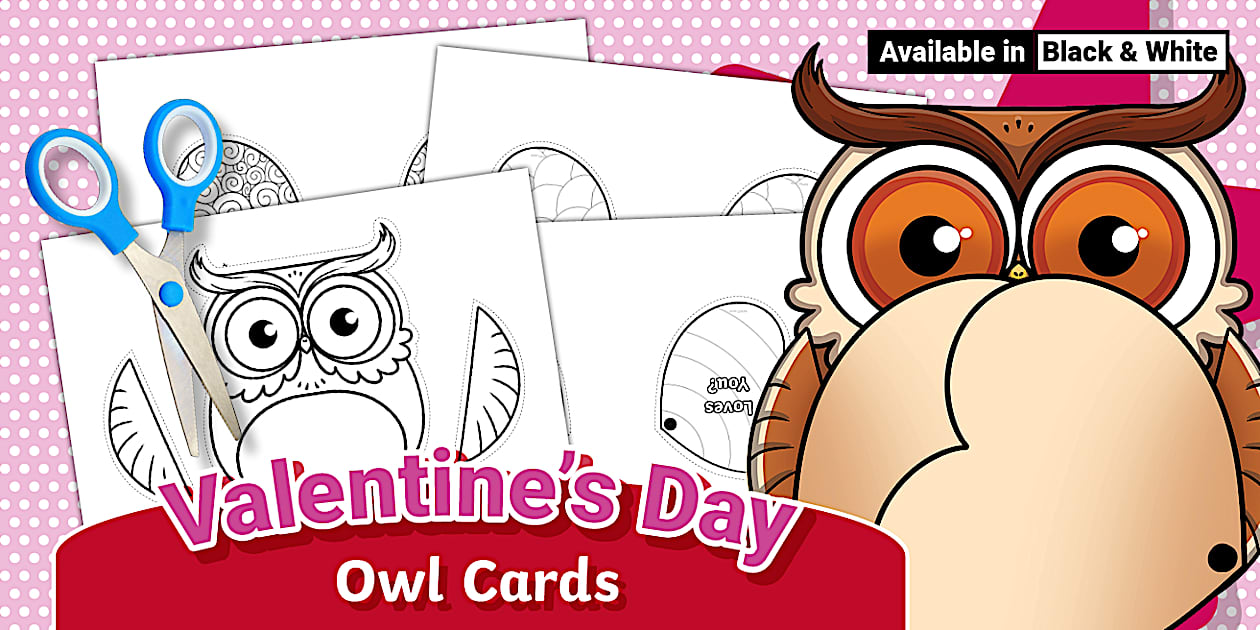 Valentine's Day Owl Cards