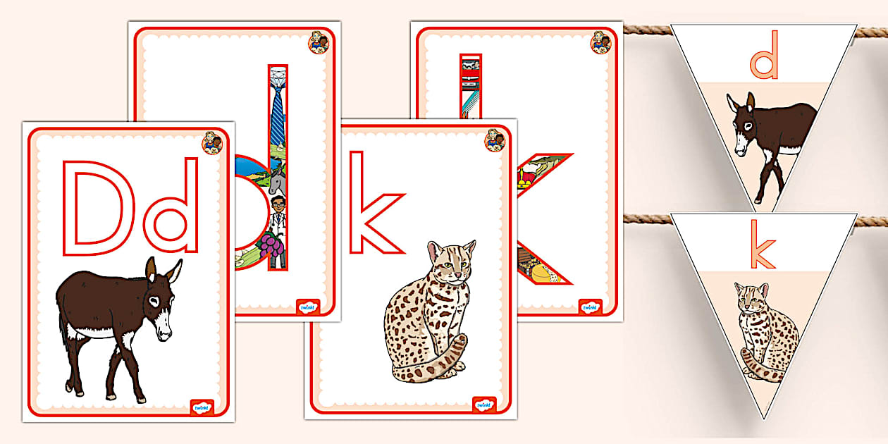 Graad 1 Klanke Plakkate k, d