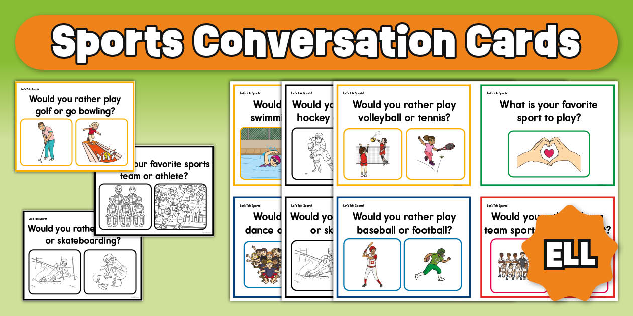 ESL Conversation Questions About Sports | Twinkl USA