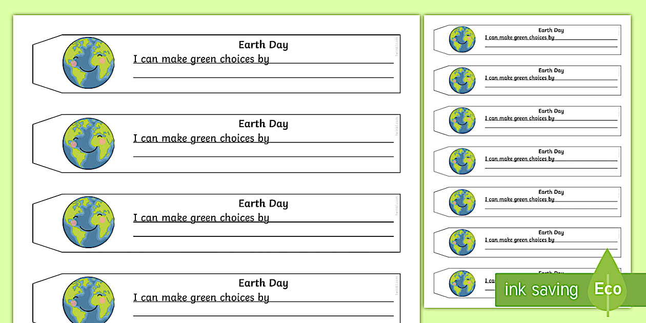 TAS Earth Day Paper Chain (teacher made) - Twinkl